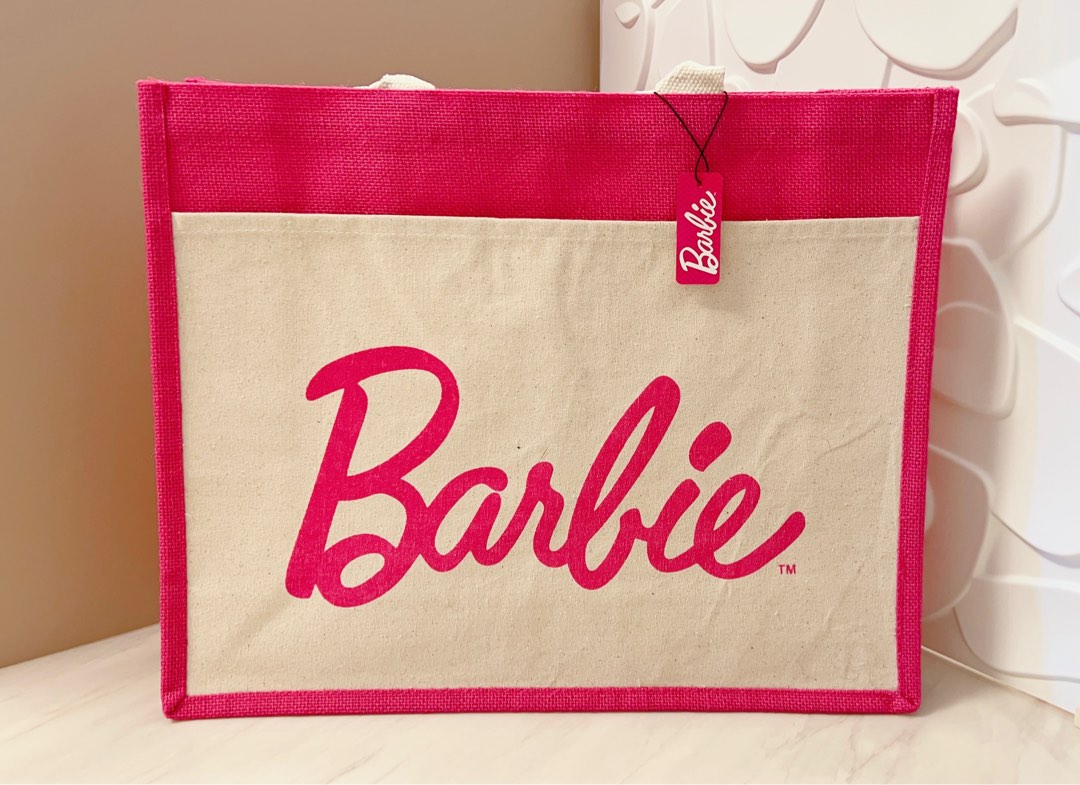 Barbie Tote Bag by Mattel, Women's Fashion, Bags & Wallets, Tote Bags ...