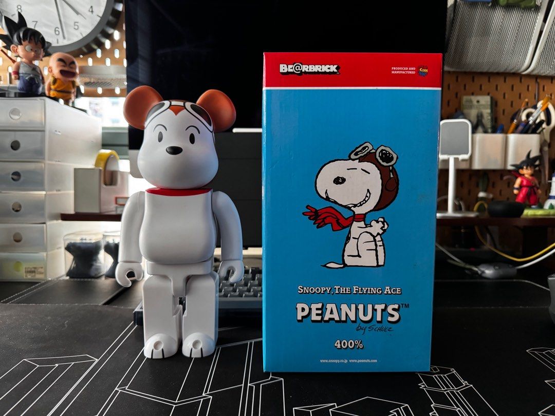 Bearbrick Snoopy 400%, Hobbies & Toys, Toys & Games on Carousell