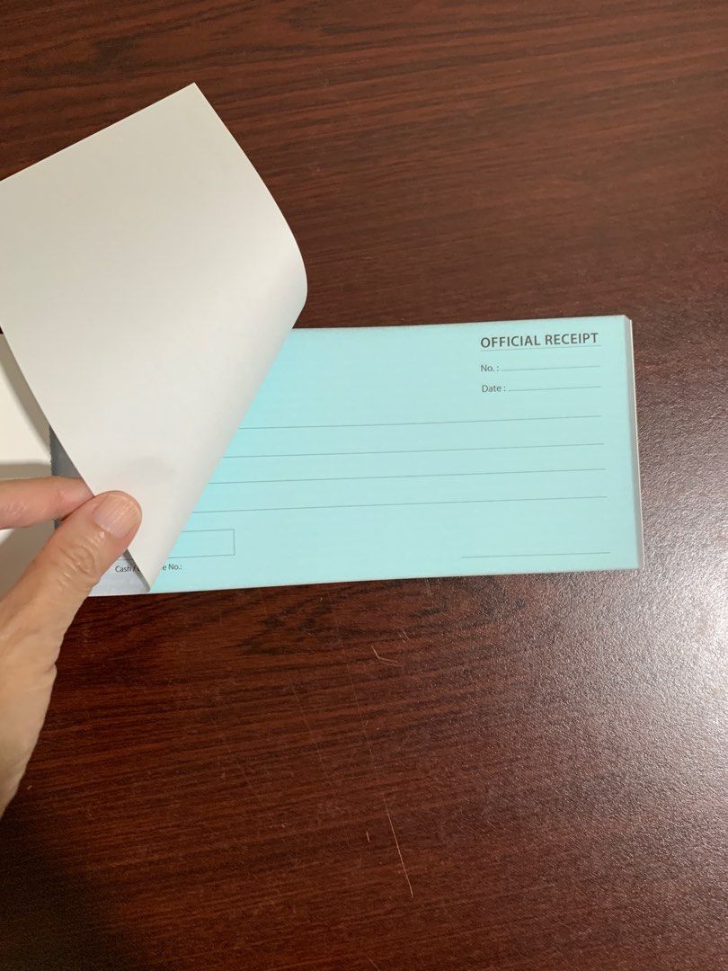 Besform Official Receipt book, Hobbies & Toys, Books & Magazines ...