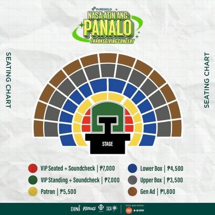 BINI UPPER BOX UB PUREGOLD THANKSGIVING CONCERT, Tickets & Vouchers ...