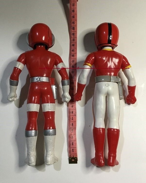 Bioman of biorobo & Kagaku Sentai Dynaman RARE popy Bandai japan vinyl ...