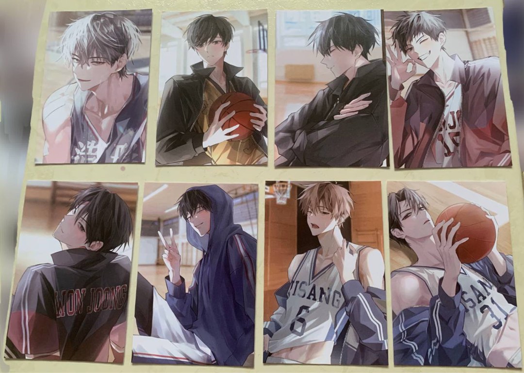 [BL] Garbage Time Fanart Postcard Set Korean Webtoon, Hobbies & Toys ...