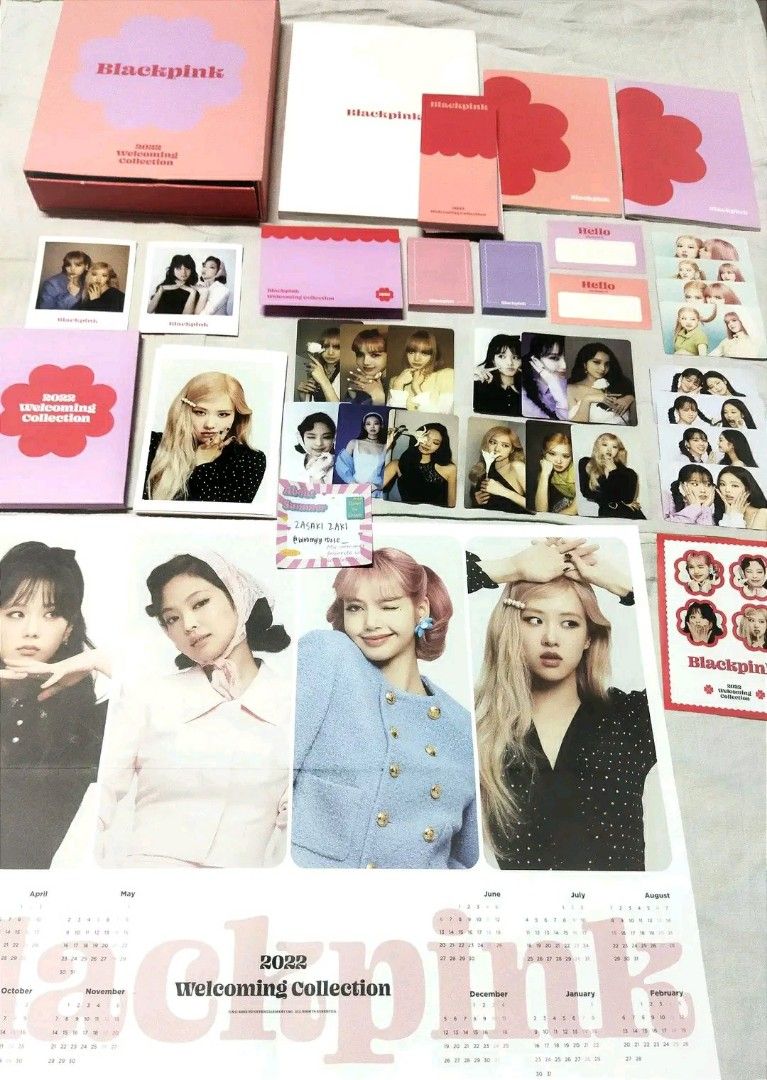 [BLACKPINK PHOTOBOOK] Blackpink Welcoming Collection 2022, Hobbies & Toys, Memorabilia ...