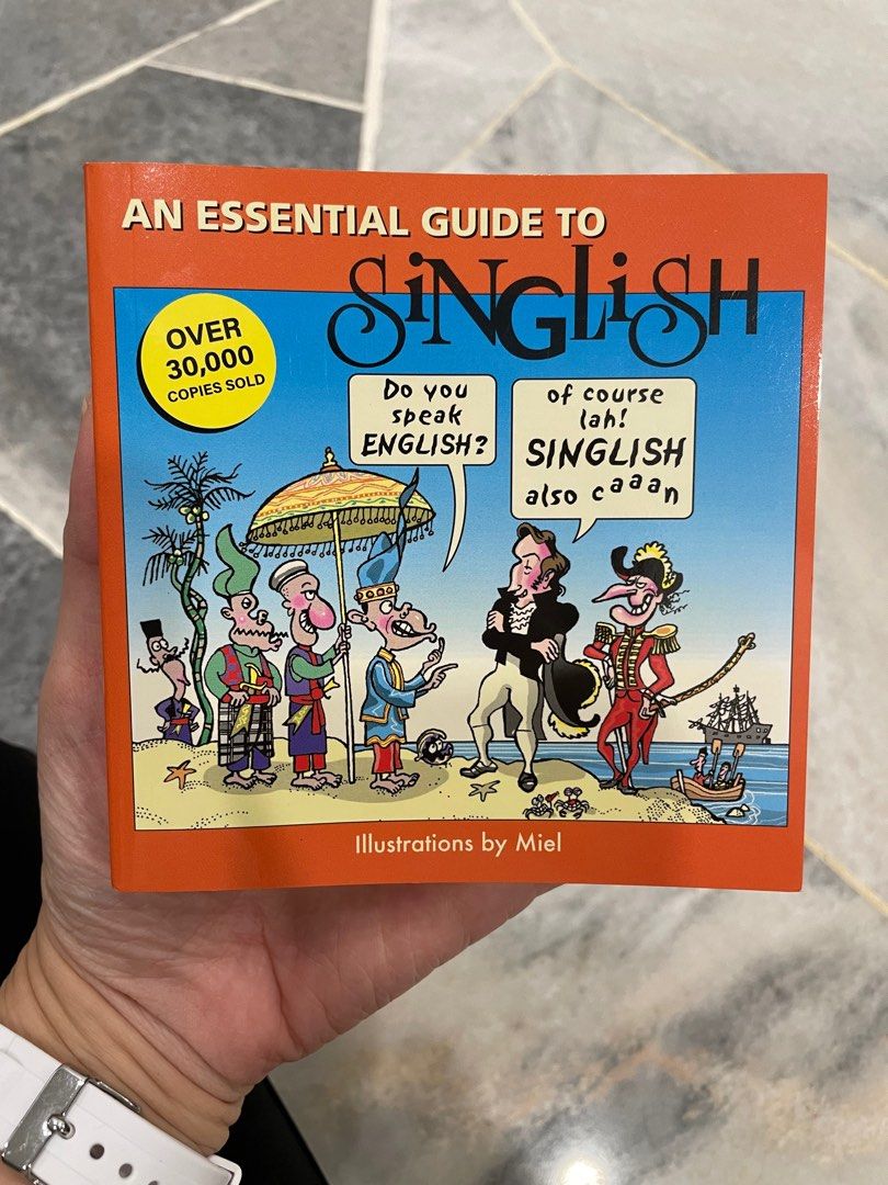 Book - An Essential Guide to Singlish - illustrations by Miel, Hobbies ...