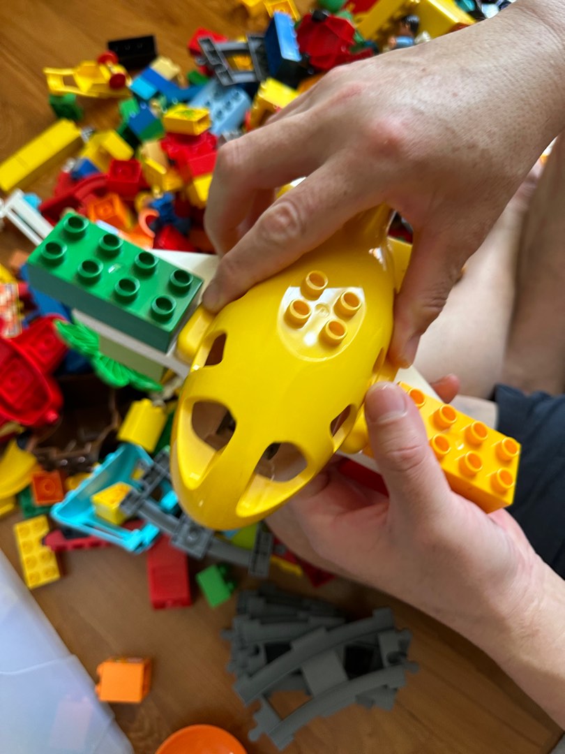 Box of Lego duplex, Hobbies & Toys, Toys & Games on Carousell