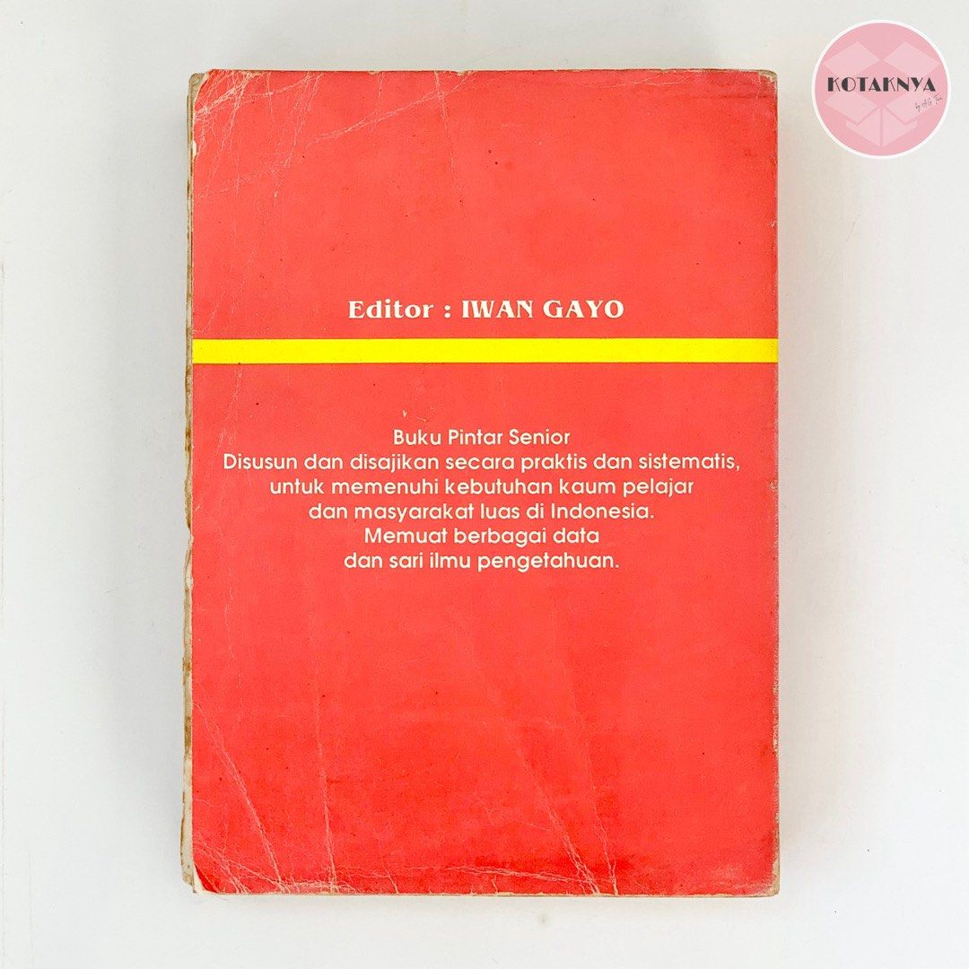 Buku Pintar Seri Senior (Sampul Merah), Buku & Alat Tulis, Buku di ...