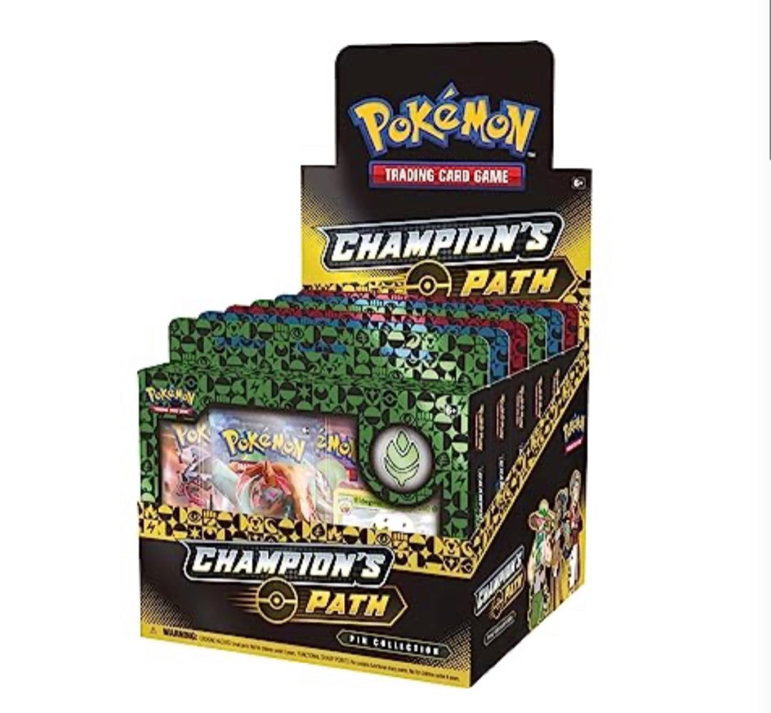Champion path pin set Charizard Pokémon cards, Hobbies & Toys, Toys ...