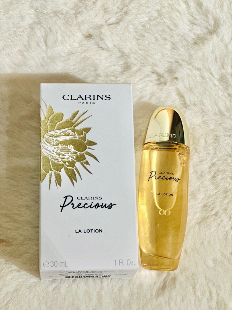 Clarins Precious La Lotion 至臻凝時精華水 (30ml), 美容＆個人護理, 健康及美容 - 皮膚護理, 面部 ...