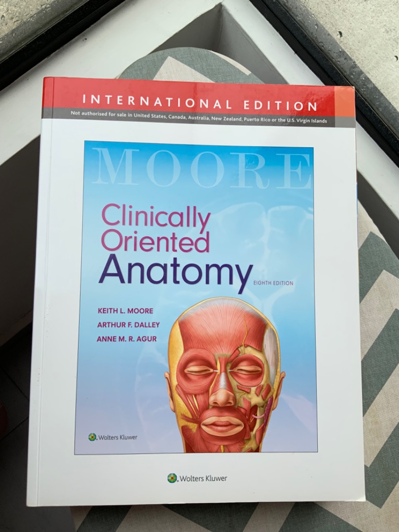 Clinically Oriented Anatomy 8th Edition (International Edition), Hobbies & Toys, Books ...
