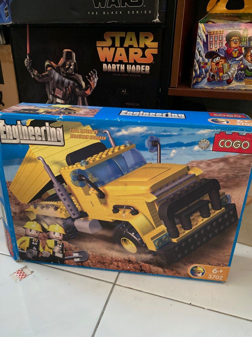Cogo Engineering Lego Truck, Hobbies & Toys, Toys & Games on Carousell