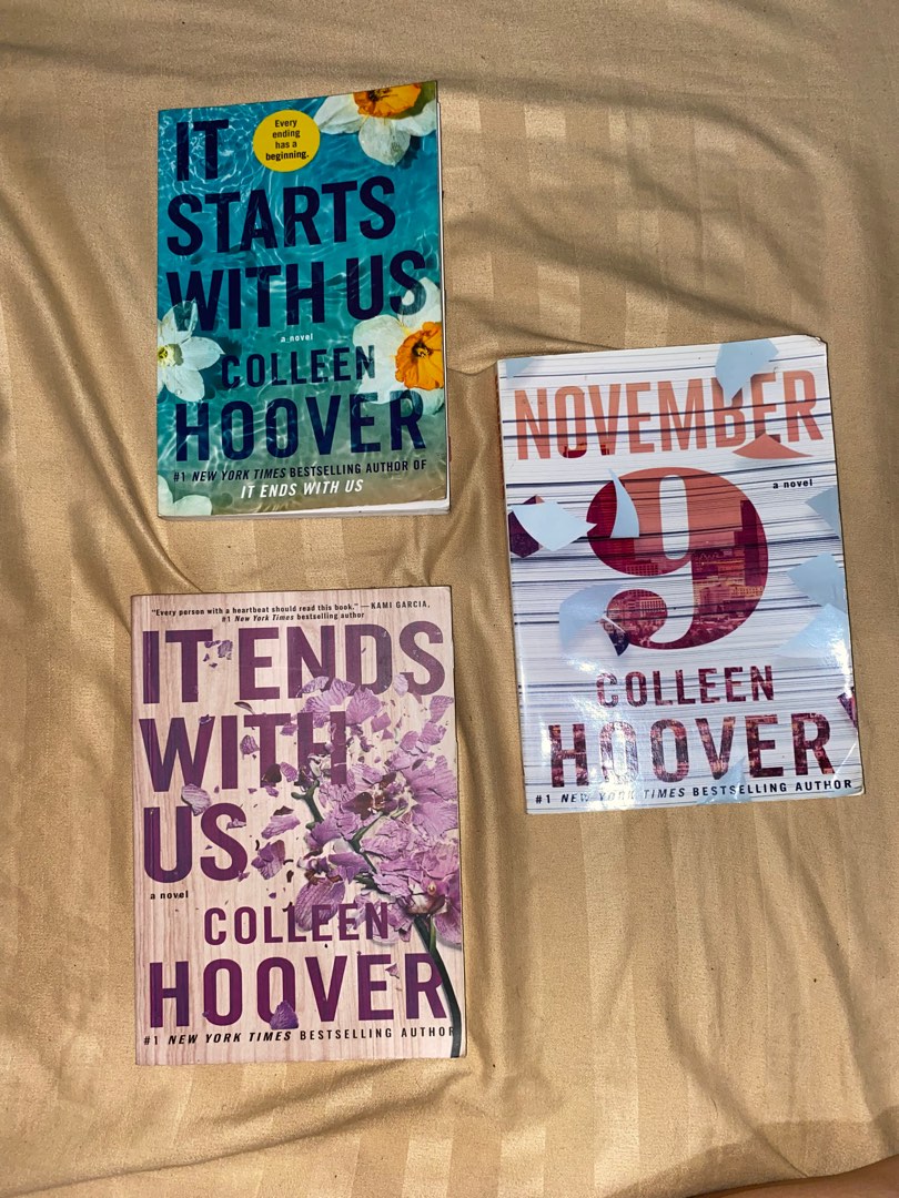 colleen hoover set, Hobbies & Toys, Books & Magazines, Fiction & Non ...