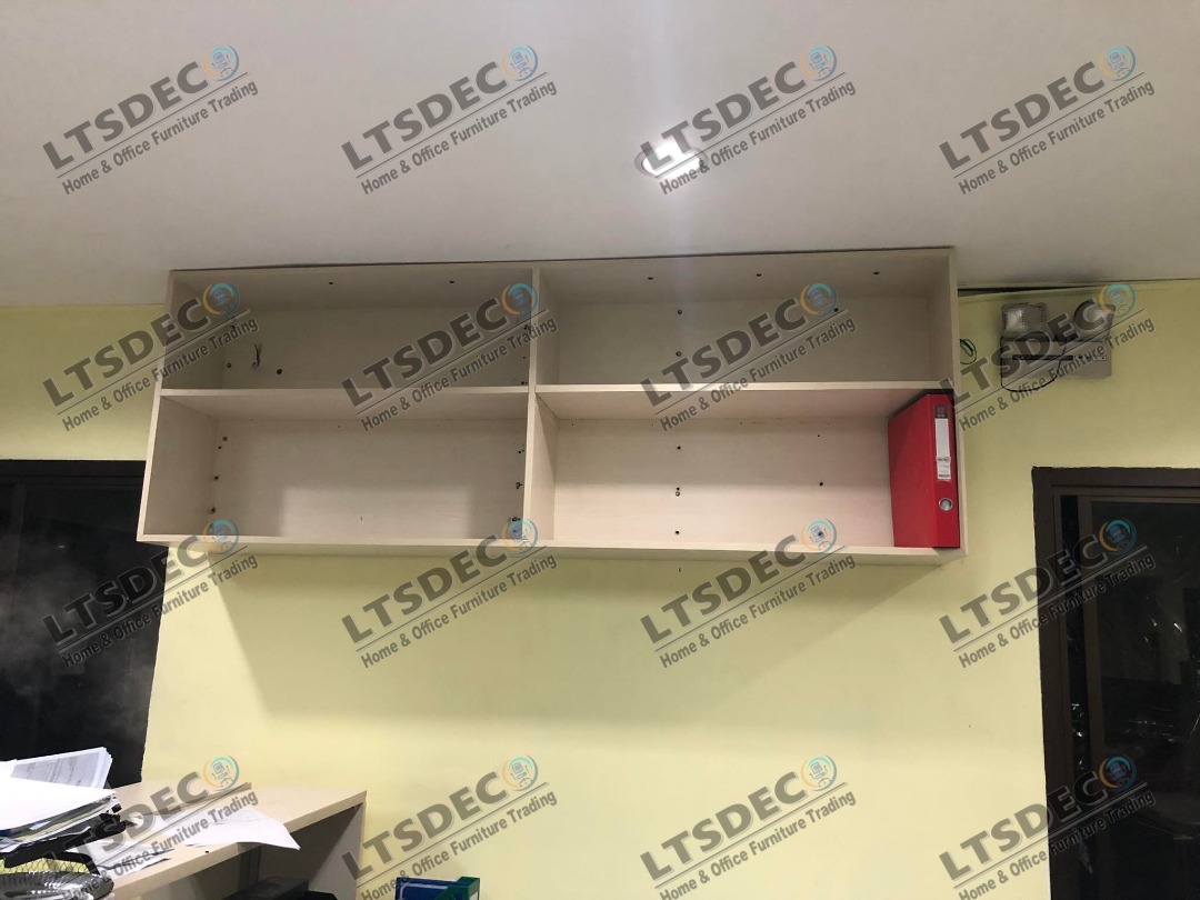 CUSTOMIZED OPEN SHELVES | OFFICE PARTITION, Furniture & Home Living ...