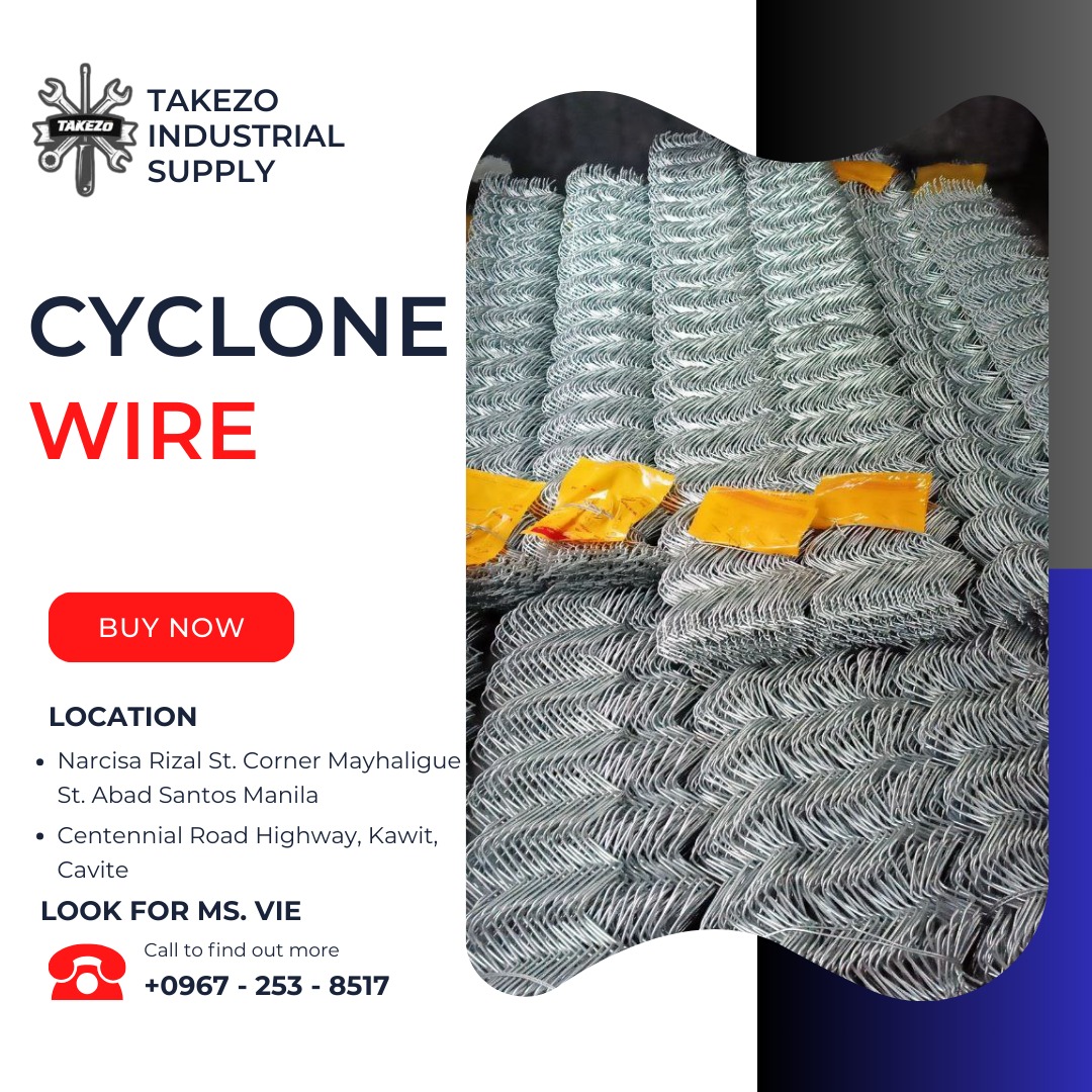CYCLONE WIRE, Commercial & Industrial, Industrial Equipment on Carousell