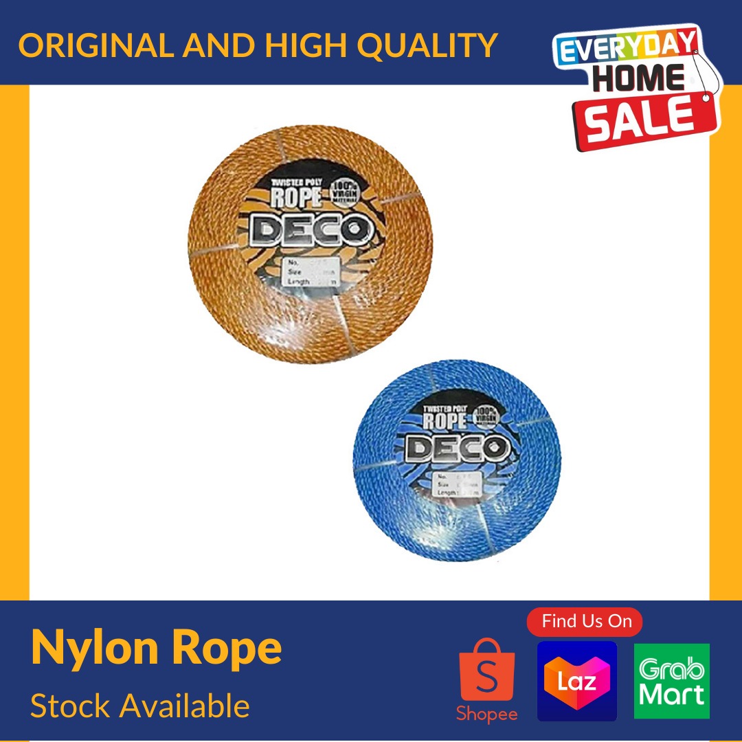 Deco Nylon Rope / Lubid, Furniture & Home Living, Furniture, Other Home ...