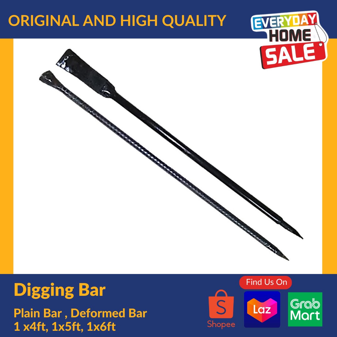 Digging Bar (Plain and Deformed), Furniture & Home Living, Furniture ...