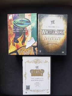 Wwe wwf vcd wrestling gusti dvd, Hobbies & Toys, Music & Media, CDs ...