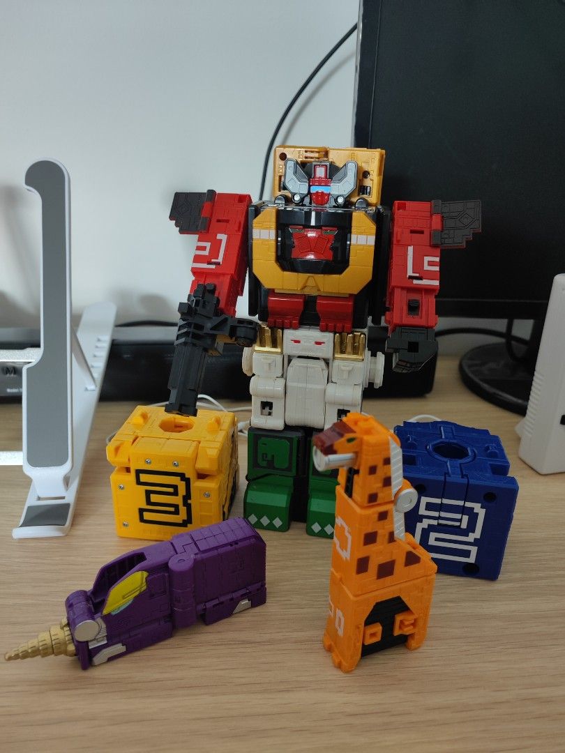 DX Megazord Zyuohger Gorilla Cube 456 Not Bandai, Hobbies & Toys, Toys ...
