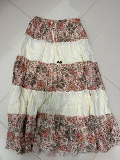 Vintage Goth Gap Black Velvet Maxi Skirt, Women's Fashion, Bottoms ...