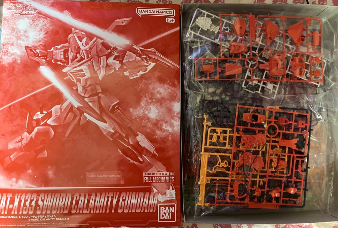 (現貨)FM Full Mechanics Sword Calamity Gundam 重劍型瘟神高達 災難高達 機動戰士高達 Gundam ...