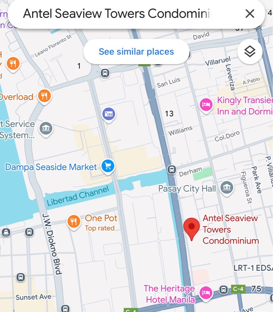 For Rent Antel Seaview Towers, Pasay Studio 33sqm 15,000 per month ...