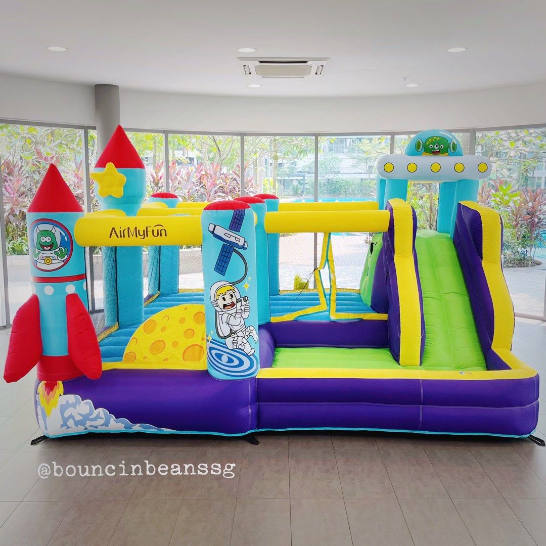 FREE SIDE GAME with Bouncy Castle Rental ⭐️ Goodie Bag ⭐️ Kids Table ...