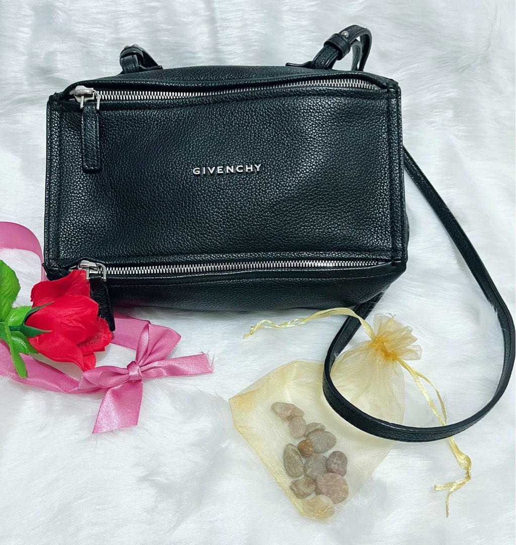 Givenchy Pandora Mini in Black SHW, Luxury, Bags & Wallets on Carousell