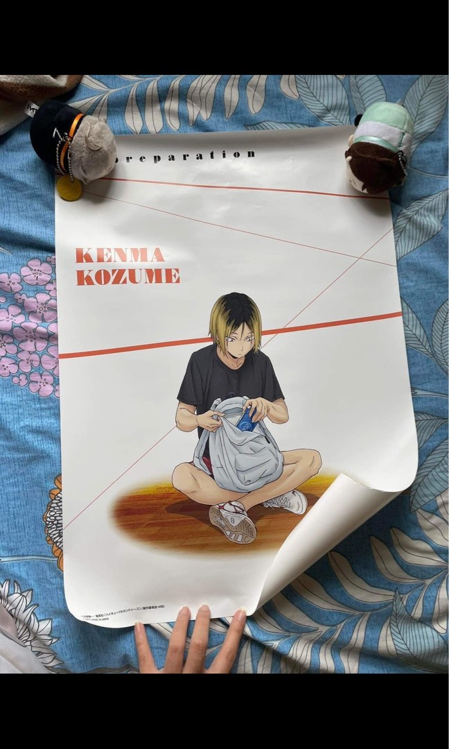 Haikyuu! Official Kenma Poster, Hobbies & Toys, Memorabilia ...