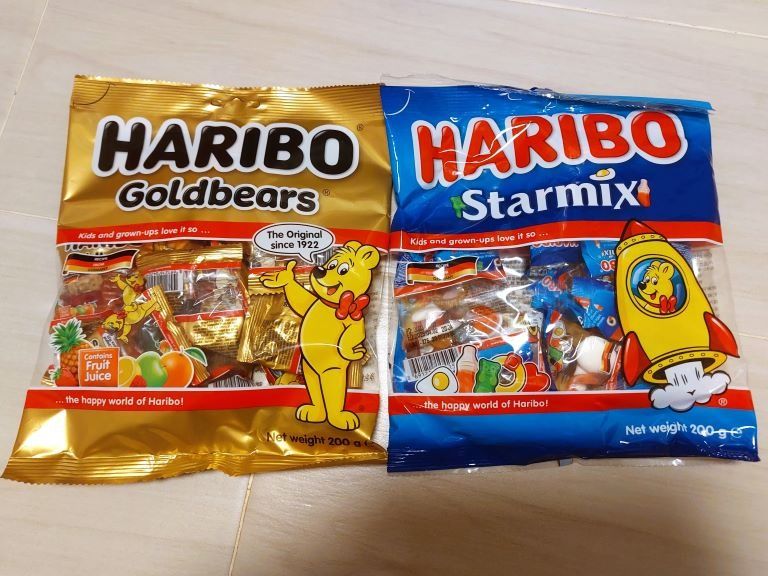 HARIBO 橡皮糖200g (內獨立包裝) x2 包, 嘢食 & 嘢飲, 包裝食物&即食食物 - Carousell