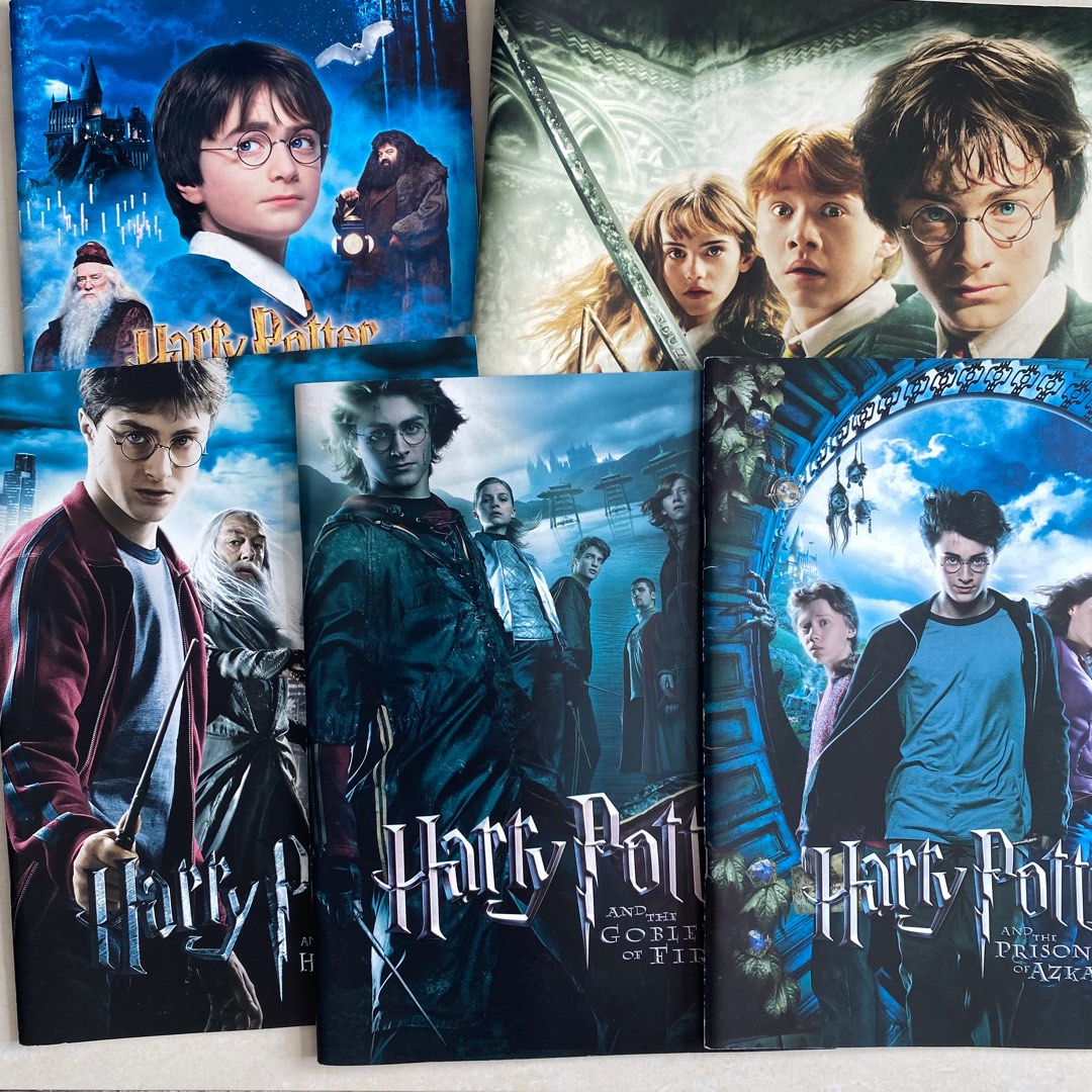 Harry Potter Movie Pamphlets from Japan, Hobbies & Toys, Books ...