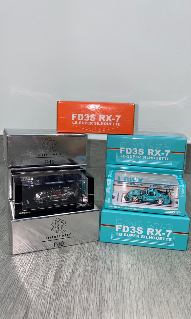 HEC 2024 LOT: Inno64; LBWK F40, LBWK RX7 Special Edition. MDX Malaysia ...