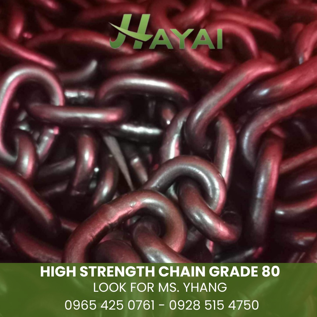 HIGH STRENGTH CHAIN GRADE 80, Commercial & Industrial, Construction ...