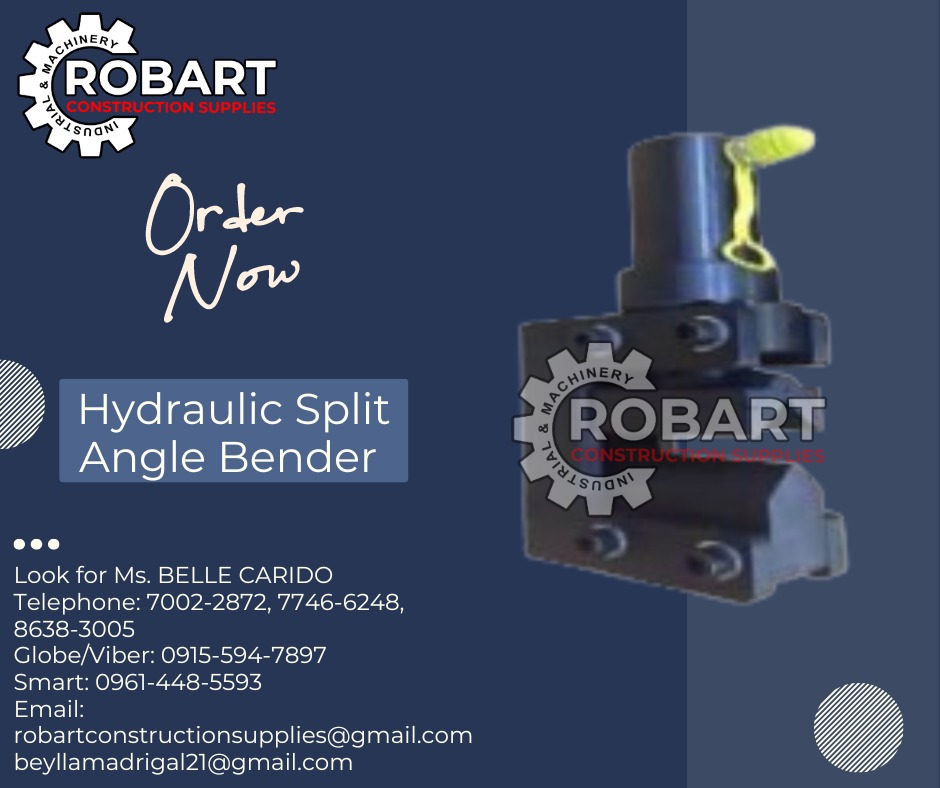 Hydraulic Split Angle Bender, Commercial & Industrial, Construction ...