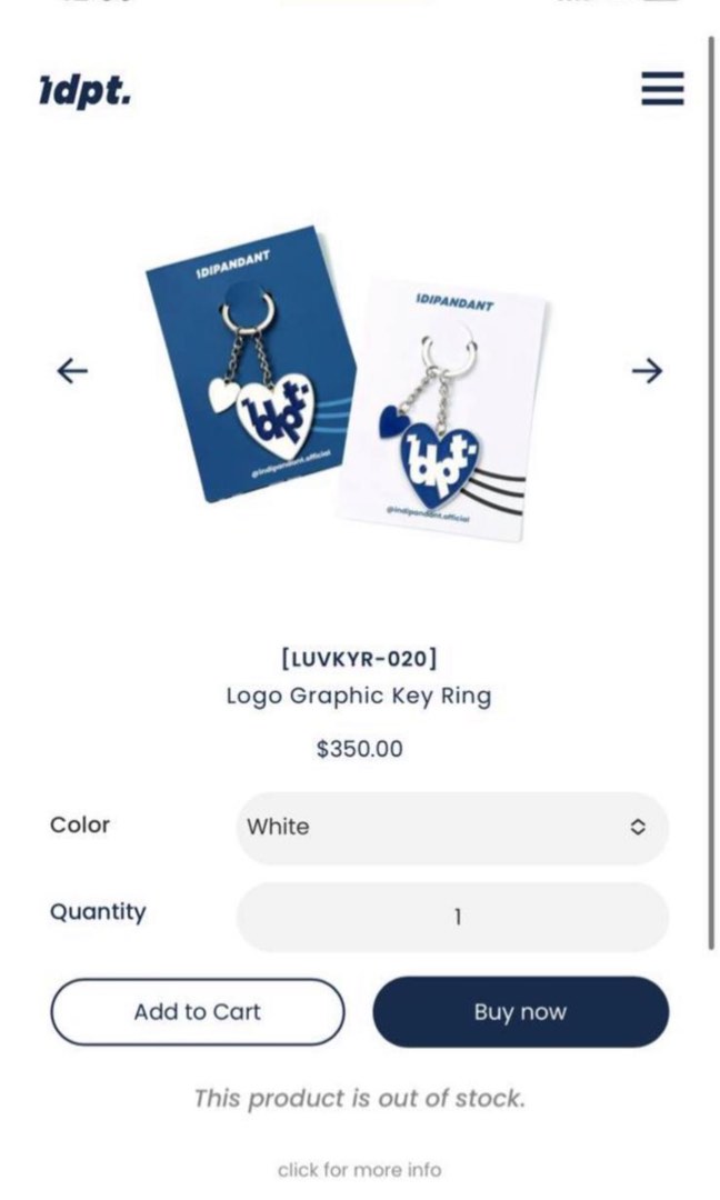 全新陳卓賢 Ian 品牌idpt Logo Graphic key Ring連盒, 傢俬＆家居, 家居裝飾, 家居裝飾 - 其他 ...