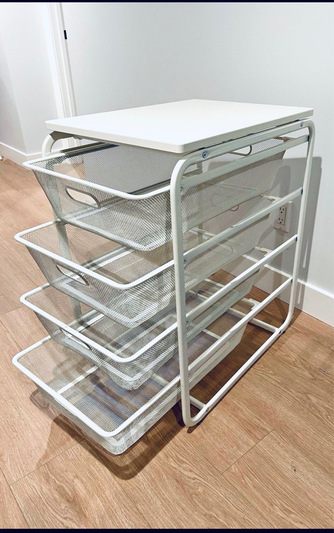 Ikea Mesh Drawers Cabinet, Furniture & Home Living, Furniture, Shelves ...