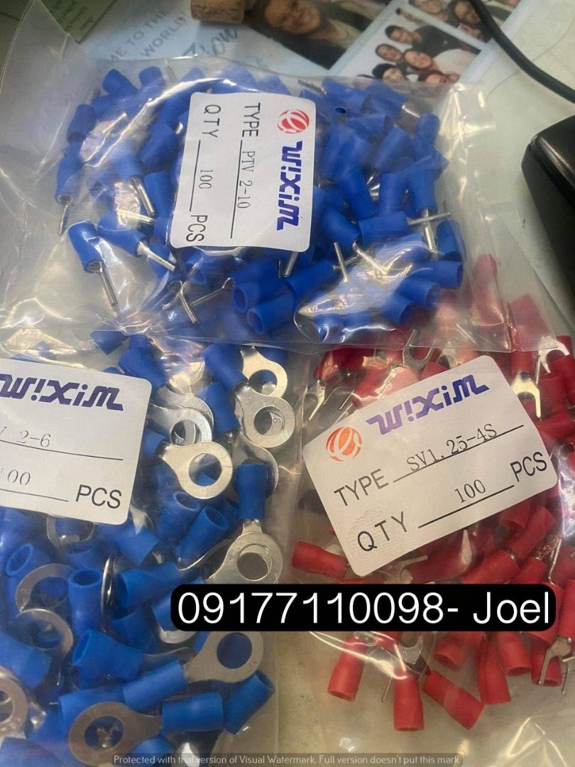 Insulated Pin Type Terminal Lugs, Commercial & Industrial, Construction ...