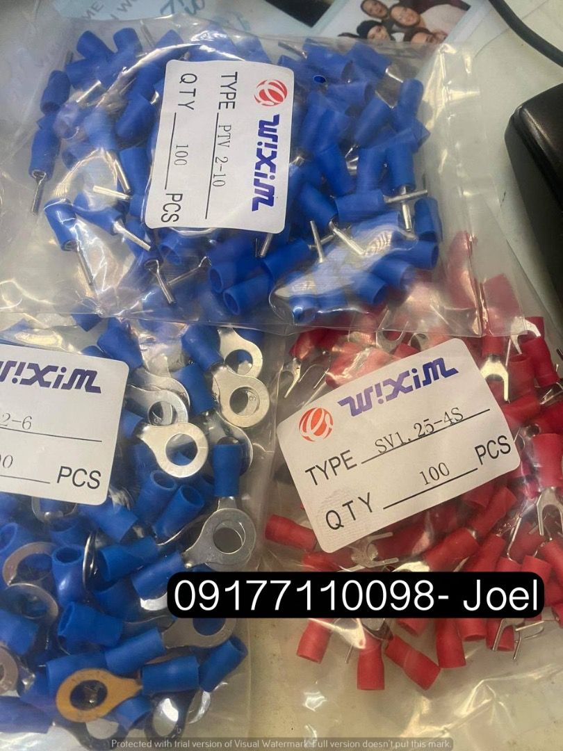 Insulated Pin Type Terminal Lugs, Commercial & Industrial, Construction ...