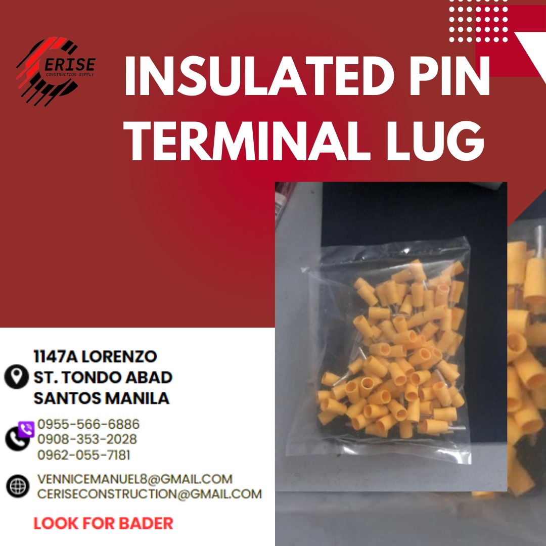 INSULATED TERMINAL LUG, Commercial & Industrial, Construction ...