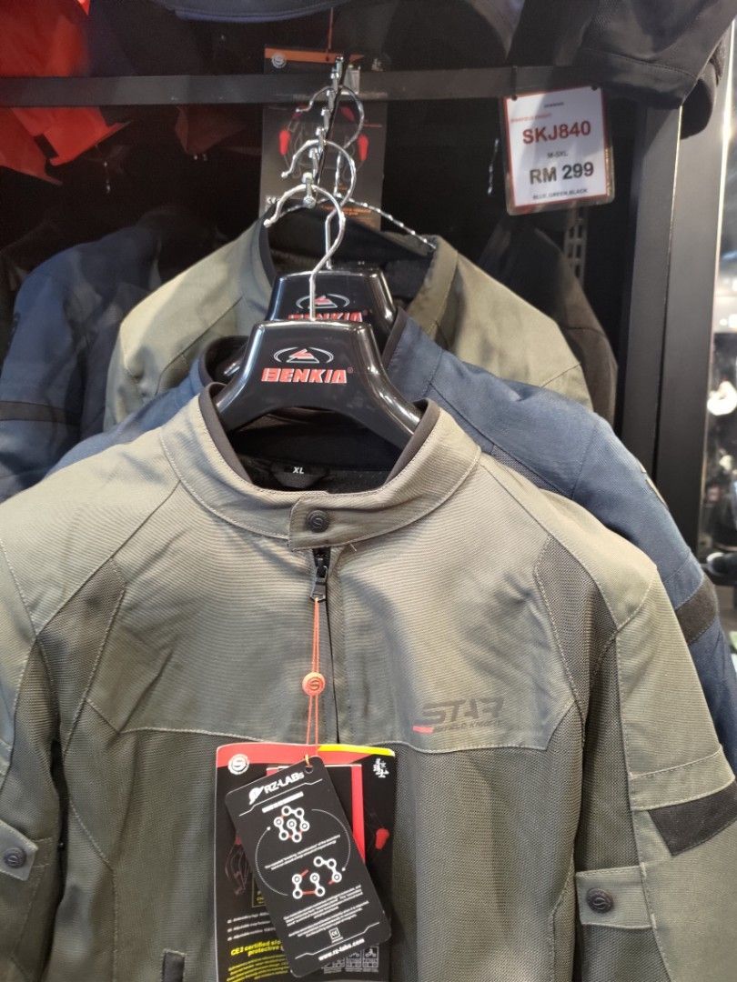 Jacket Motor Starfield Knight, Everything Else, Others on Carousell