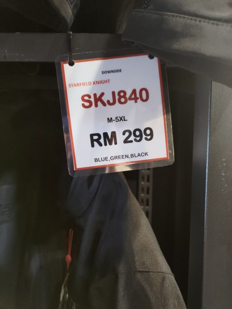 Jacket Motor Starfield Knight, Everything Else, Others on Carousell