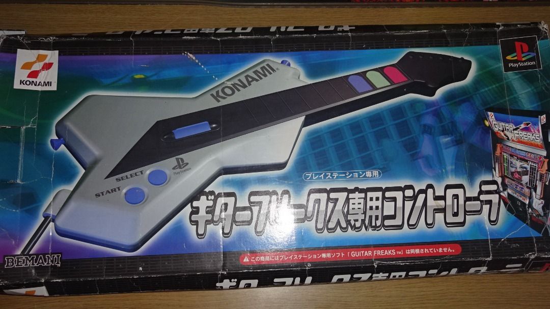 Konami Guitar Controller RU-018, Video Gaming, Gaming Accessories ...