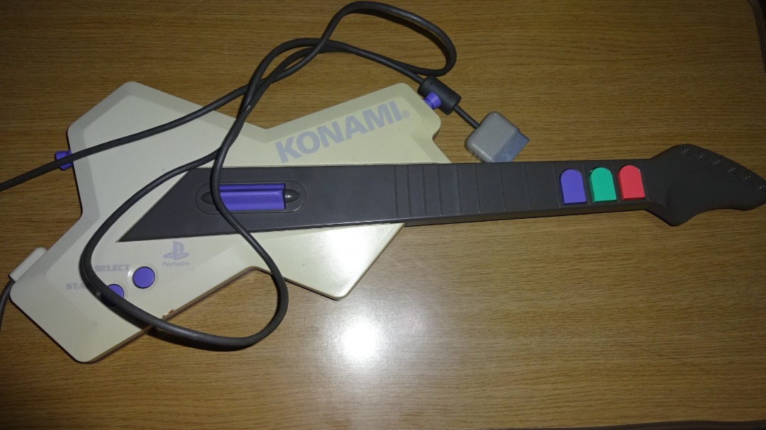 Konami Guitar Controller RU-018, Video Gaming, Gaming Accessories ...