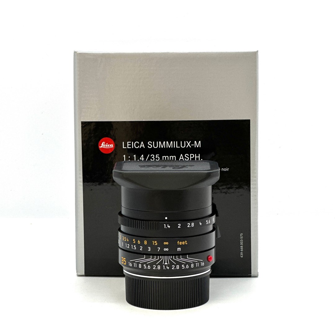Leica Summilux M 35mm F1.4 ASPH FLE 11663, 攝影器材, 鏡頭及裝備 - Carousell