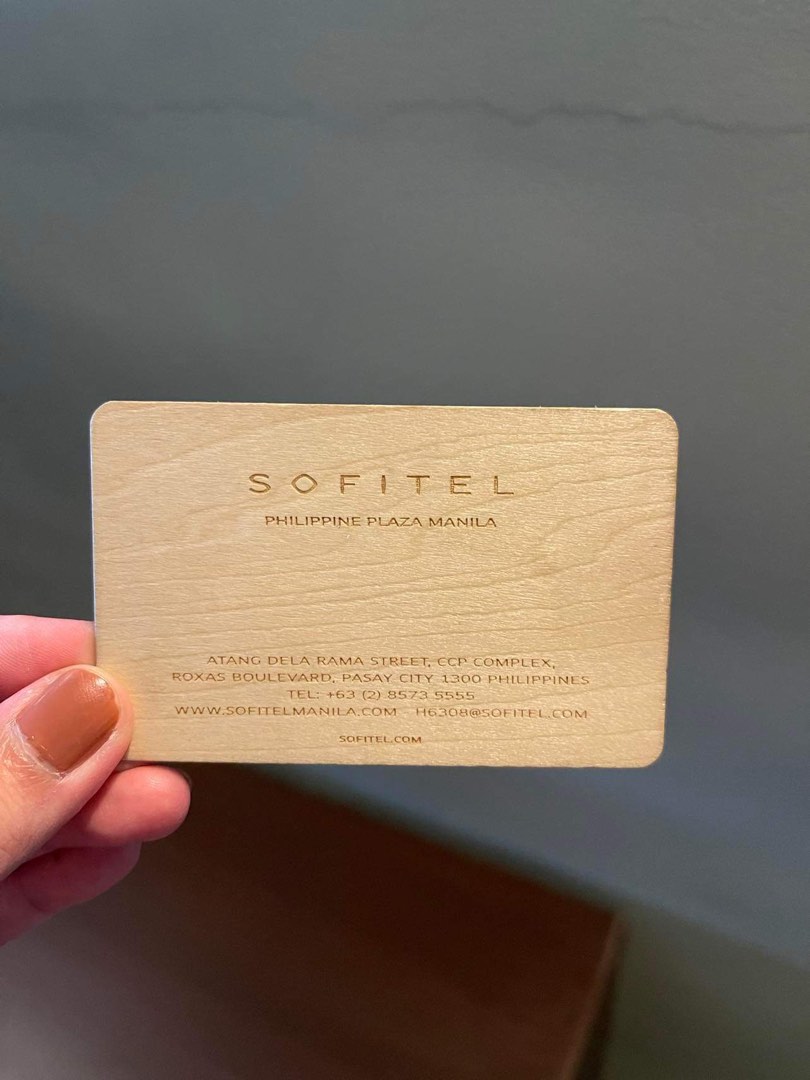 LF: SOFITEL MANILA KEY CARD, Hobbies & Toys, Memorabilia & Collectibles ...
