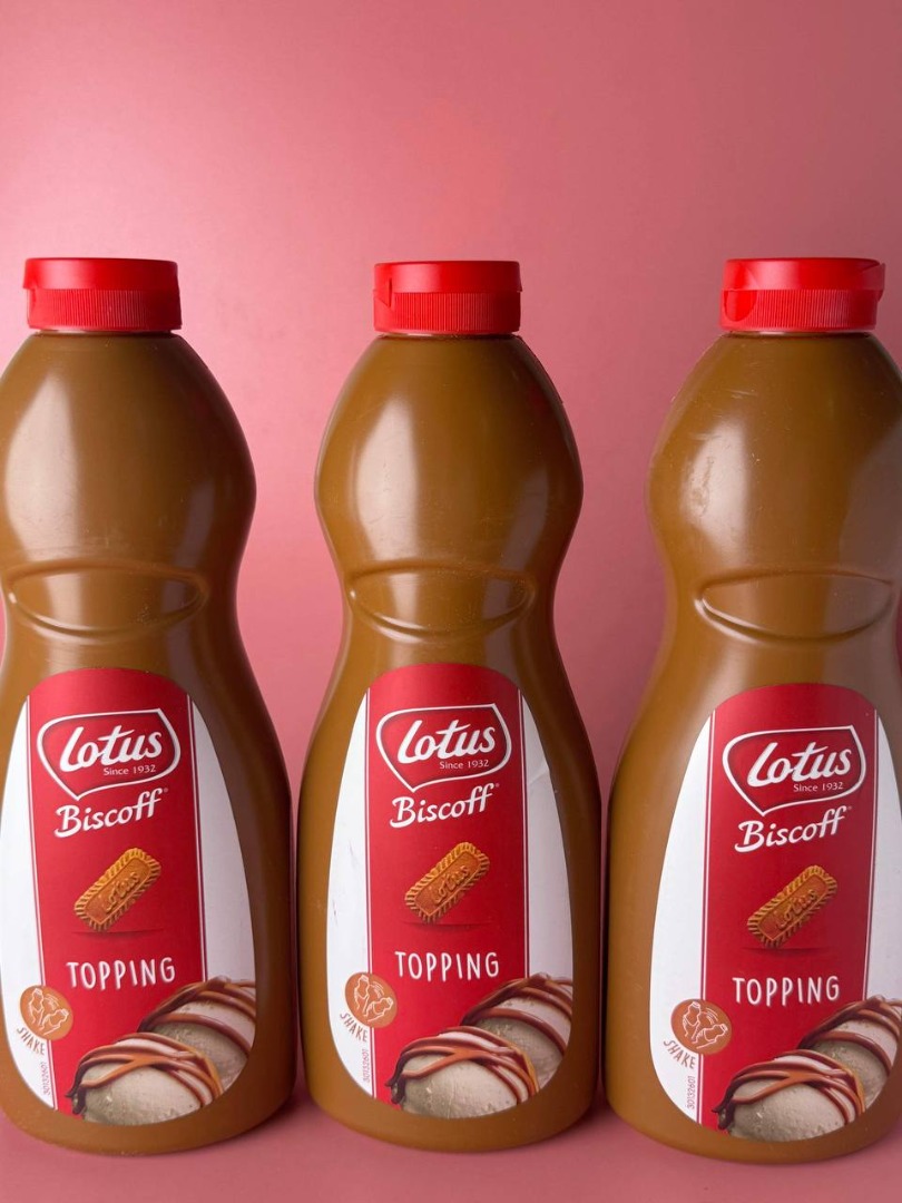 Lotus Biscoff Sauce, Food & Drinks, Beverages on Carousell
