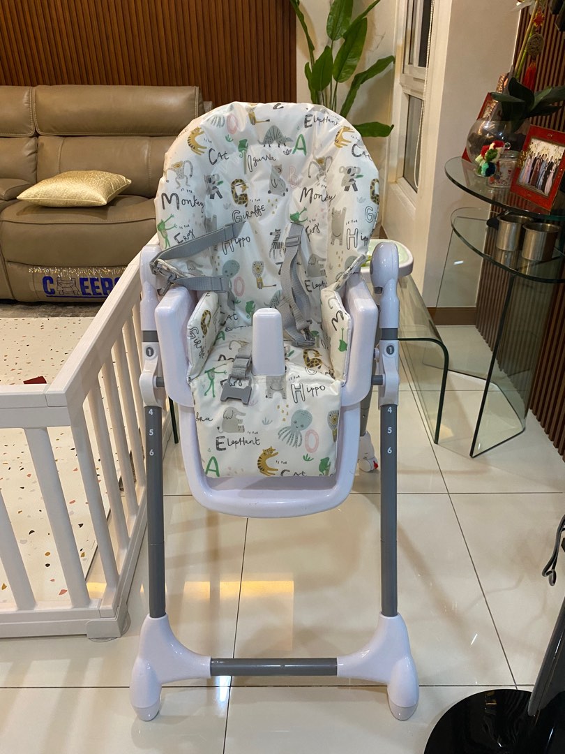 Mamas and Papas Snax Premium Adjustable Baby Highchair with Removable ...