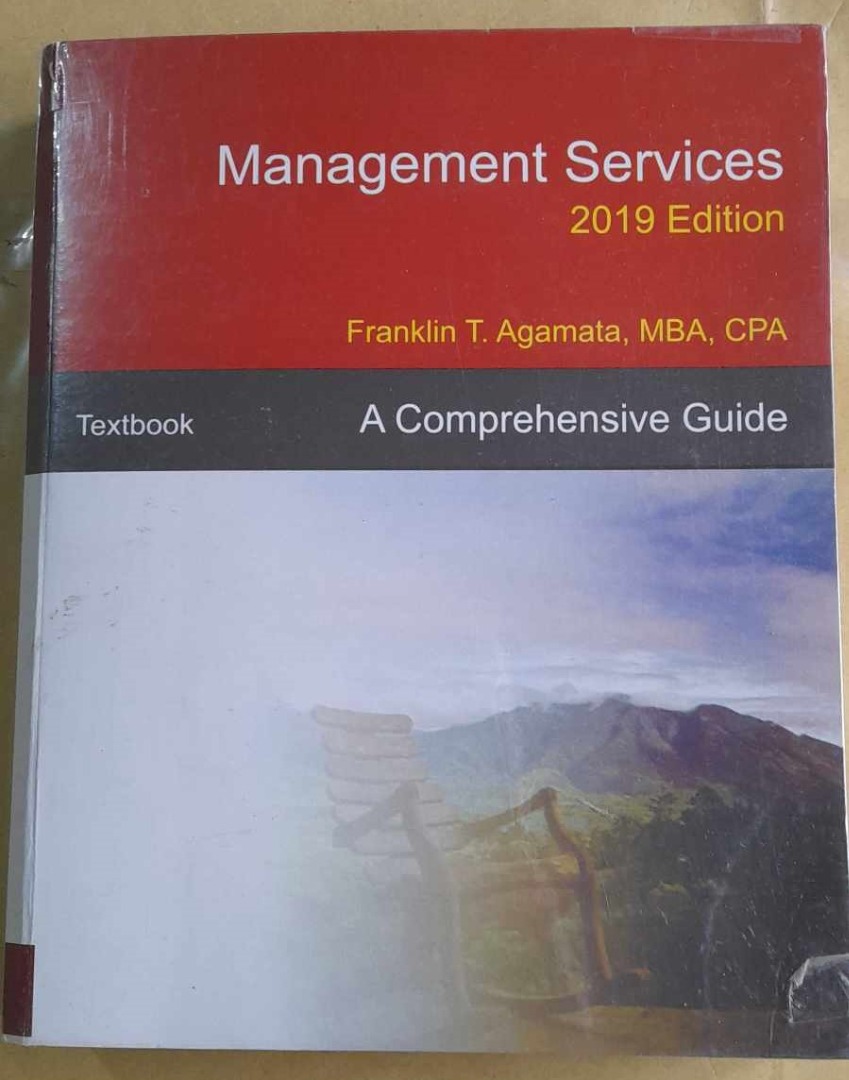 Management Services Textbook by Agamata (2019 Edition) (Secondhand ...