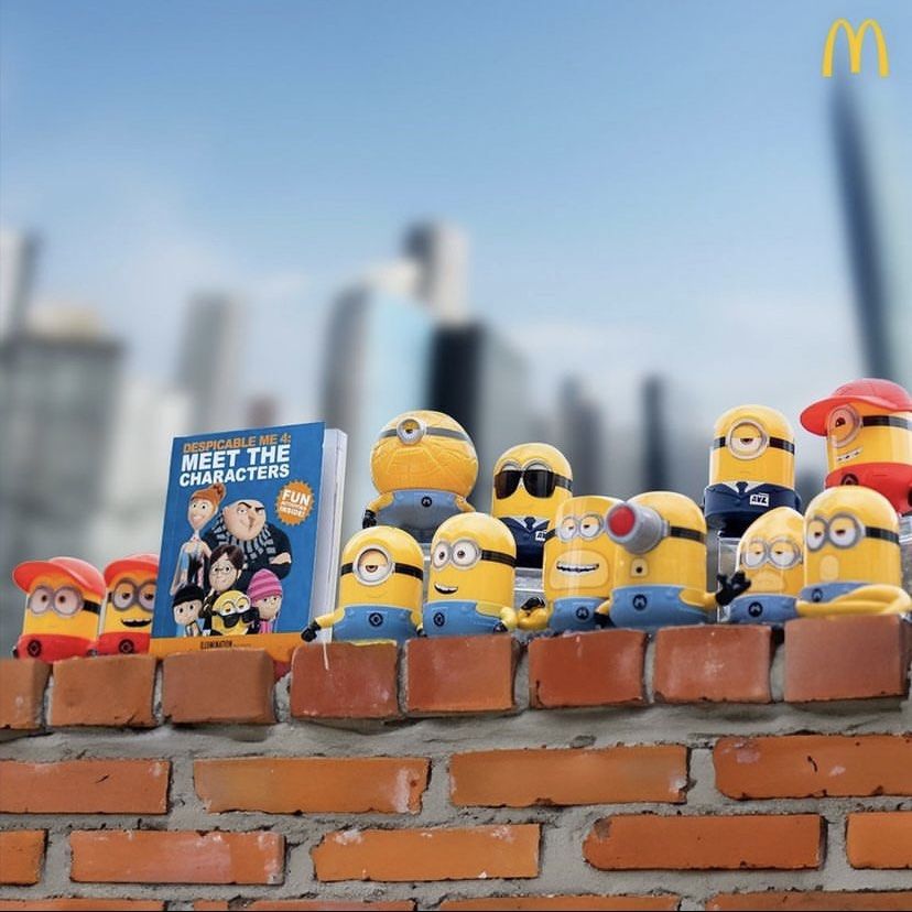 McDonald's Happy Meal Despicable Me 4 Toy PIT CREW RALPH June 2024 ...