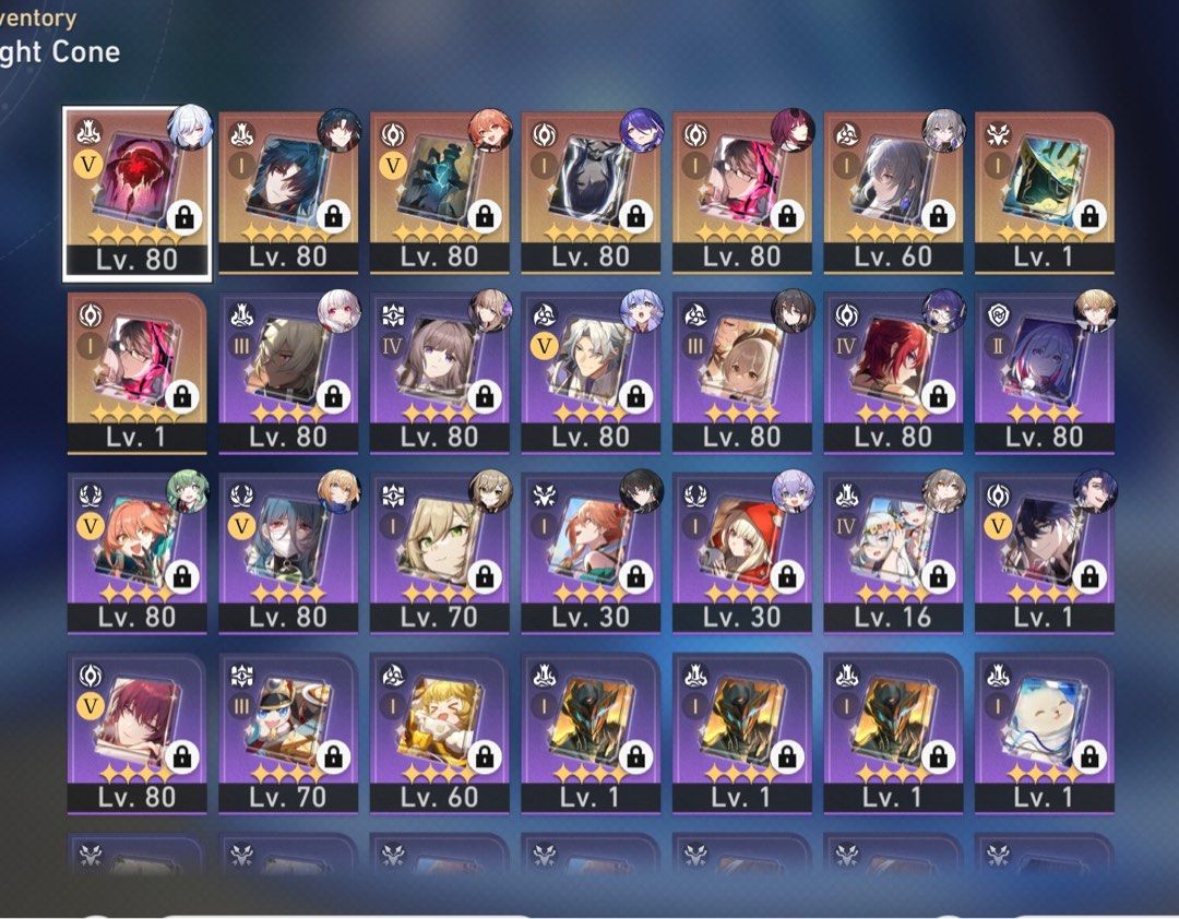 META characters hsr end game account, Video Gaming, Video Games, Others ...