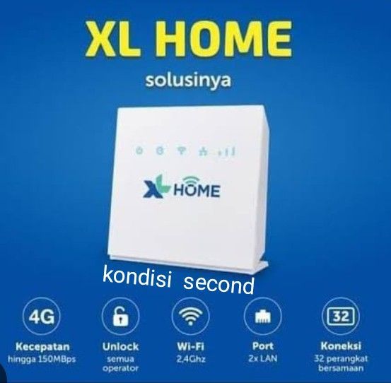 Modem wifi router XL home mv008, Elektronik, Bagian Komputer ...
