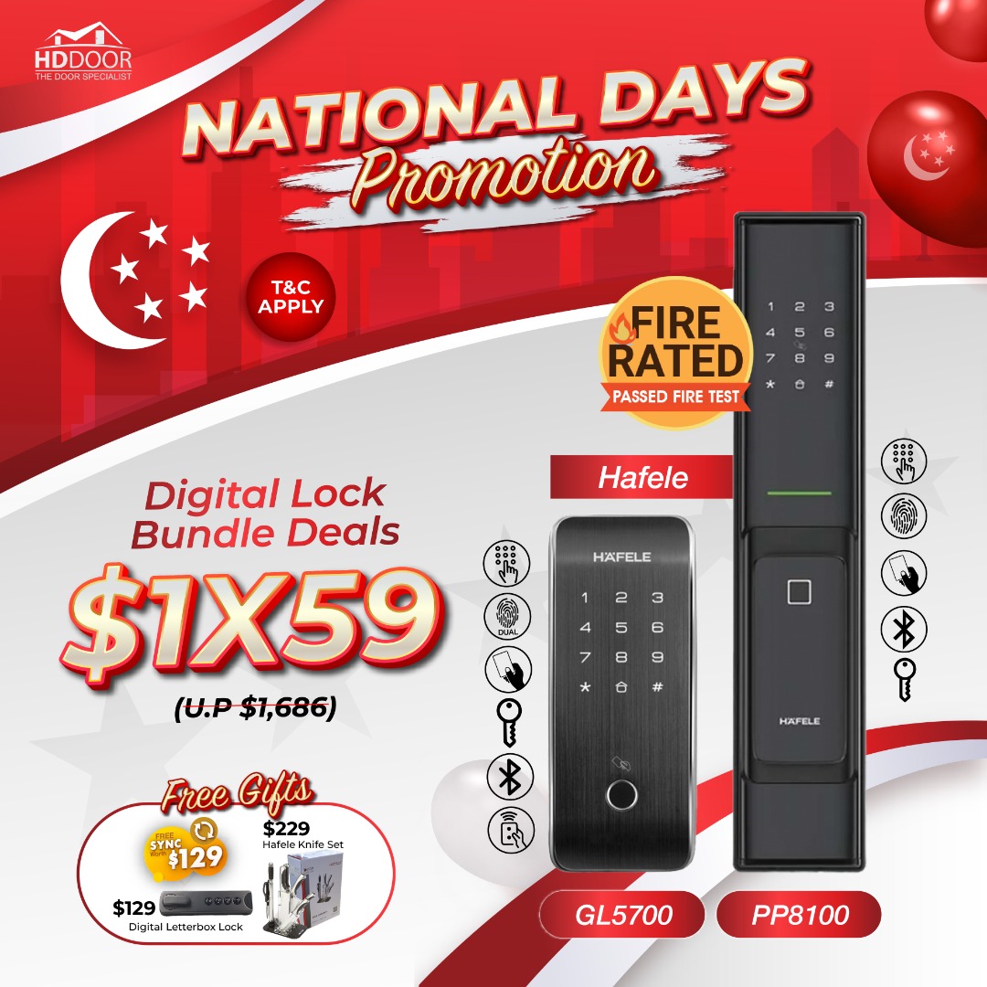 National Day Digital Lock Bundle Promotion - [HDB, BTO, CONDO ...